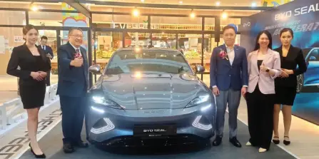 New BYD Seal EV launched at CityOne Megamall - PressReader