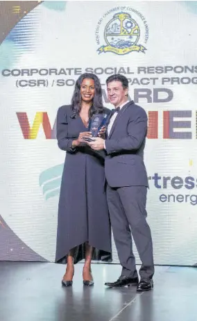 New Fortress Energy Foundation wins corporate philanthro­py award ...