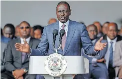 Ruto pulls tax bill after protests - PressReader