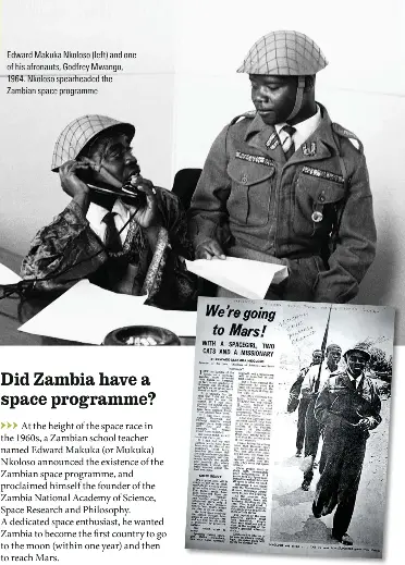 Did Zambia have a space programme? - PressReader