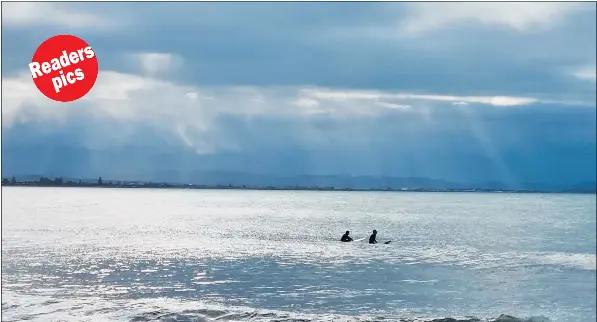 Wintery wait for waves - PressReader