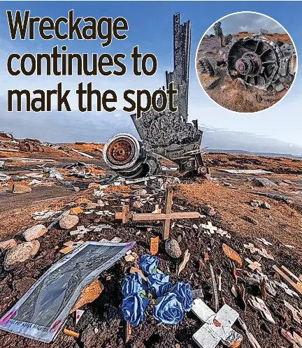 Wreckage continues to mark the spot - PressReader