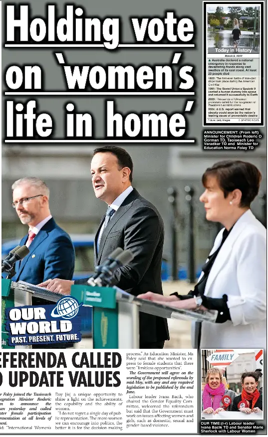 Holding vote on ‘women’s life in home’ - PressReader