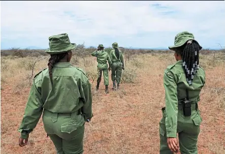 Women rangers fight poachers - PressReader