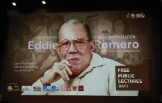 Poe honors Nat’l Artist Eddie Romero on birth centenary - PressReader