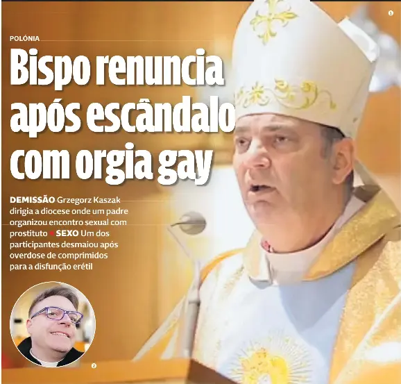 Bispo renuncia após escândalo com orgia gay - PressReader