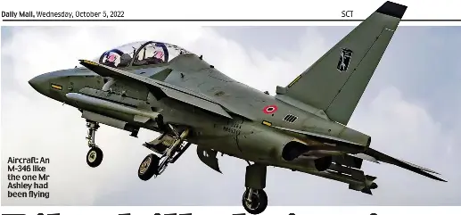 Pilot killed ejecting over Alps ‘was told fighter jet is broken’ - PressReader