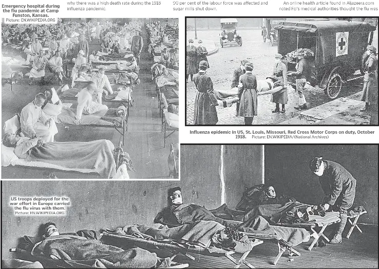 The Spanish flu of 1918 - PressReader