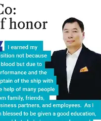 Ferdinand Co: The value of honor - PressReader