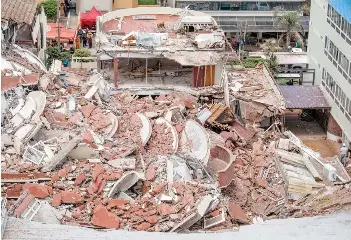 One dead, several missing in Argentina hotel collapse - PressReader