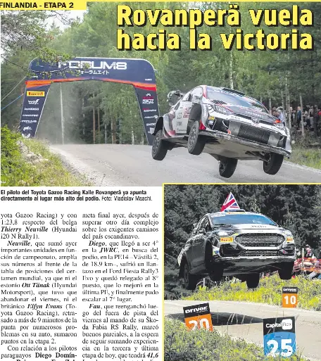 WRC - 73° RALLY DE FINLANDIA - ETAPA 2 - PressReader