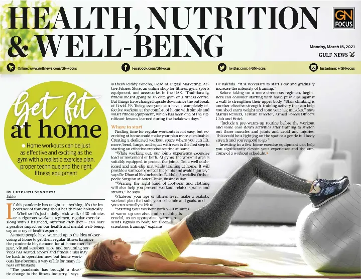 HEALTH, NUTRITION & WELL-BEING - PressReader