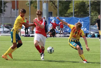 IK Kongahälla spelade kvartsfina­l i Gothia cup - PressReader
