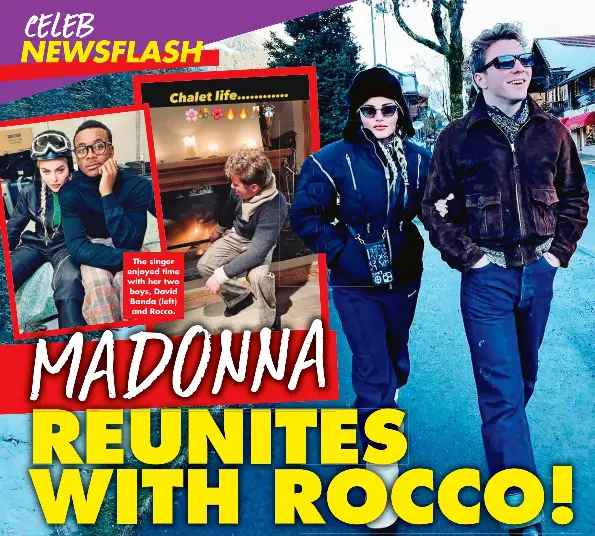 MADONNA REUNITES WITH ROCCO! - PressReader