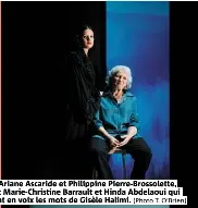 Gisèle Halimi DEUX GÉNÉRATION­S, UNE SEULE HÉROÏNE - PressReader