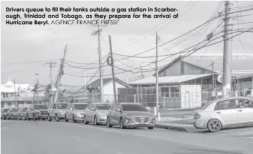 Caribbean bracing for powerful Beryl - PressReader