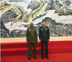 China disponível a continuar a formar militares angolanos - PressReader