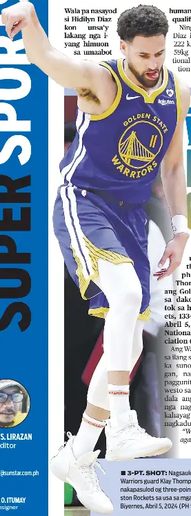 WARRIORS NABUHAIAN OG PAGLAUM - PressReader