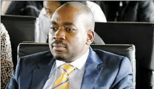 Chamisa issues 2023 poll warning - PressReader