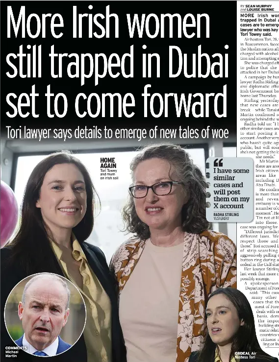 More Irish women still trapped in Dubai set to come forward - PressReader