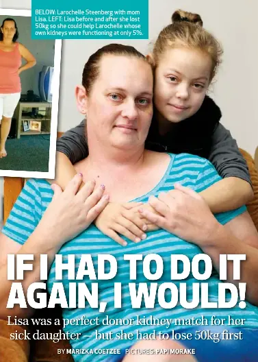 Mom’s transplant gift to daughter - PressReader