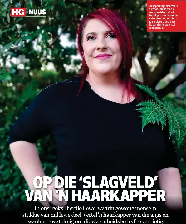 Haarkapper se swaarkry en angs - PressReader