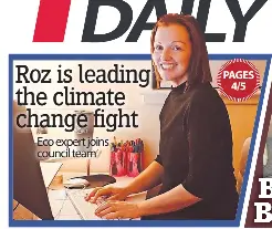Roz is leading the climate change fight - PressReader