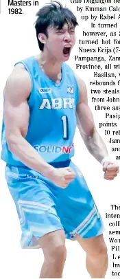 Abra thwarts Basilan; Muntinlupa, Pasig win - PressReader