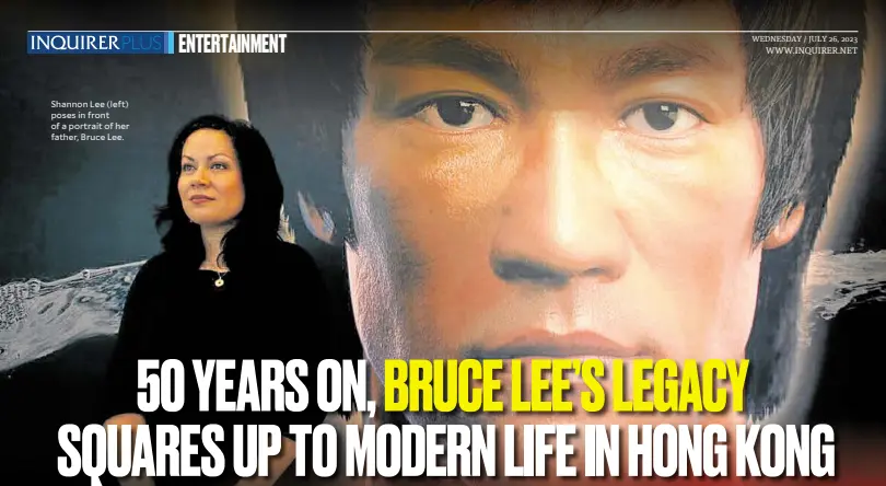 50 YEARS ON, BRUCE LEE’S LEGACY SQUARES UP TO MODERN LIFE IN HONG KONG ...