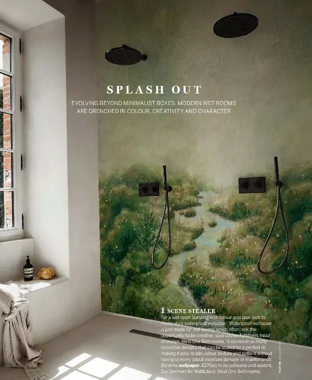 SPLASH OUT Dynamic designs will bring bold impact to bathing spaces - PressReader