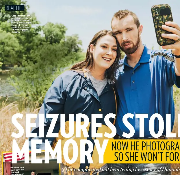 SEIZURES STOLE HER MEMORY Cody and Hannah Reinert’s amazing love story ...