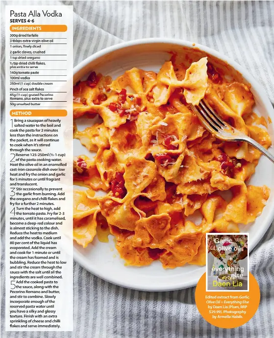 Pasta Alla Vodka - PressReader