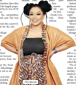 FELI NANDI CONTINUES TO SHINE - PressReader