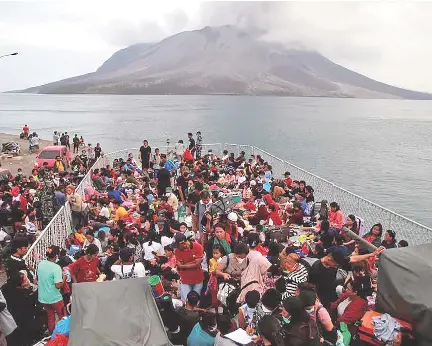 Evacuation Continues After Ruang Volcano Eruption - PressReader