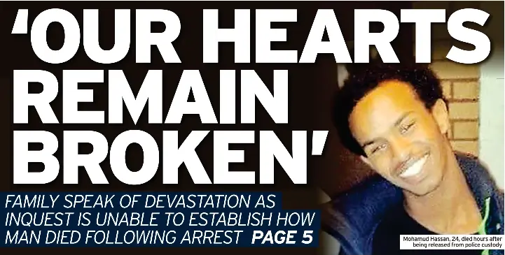 ‘OUR HEARTS REMAIN BROKEN’ - PressReader