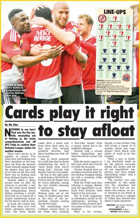 Cards play it right to stay afloat - PressReader
