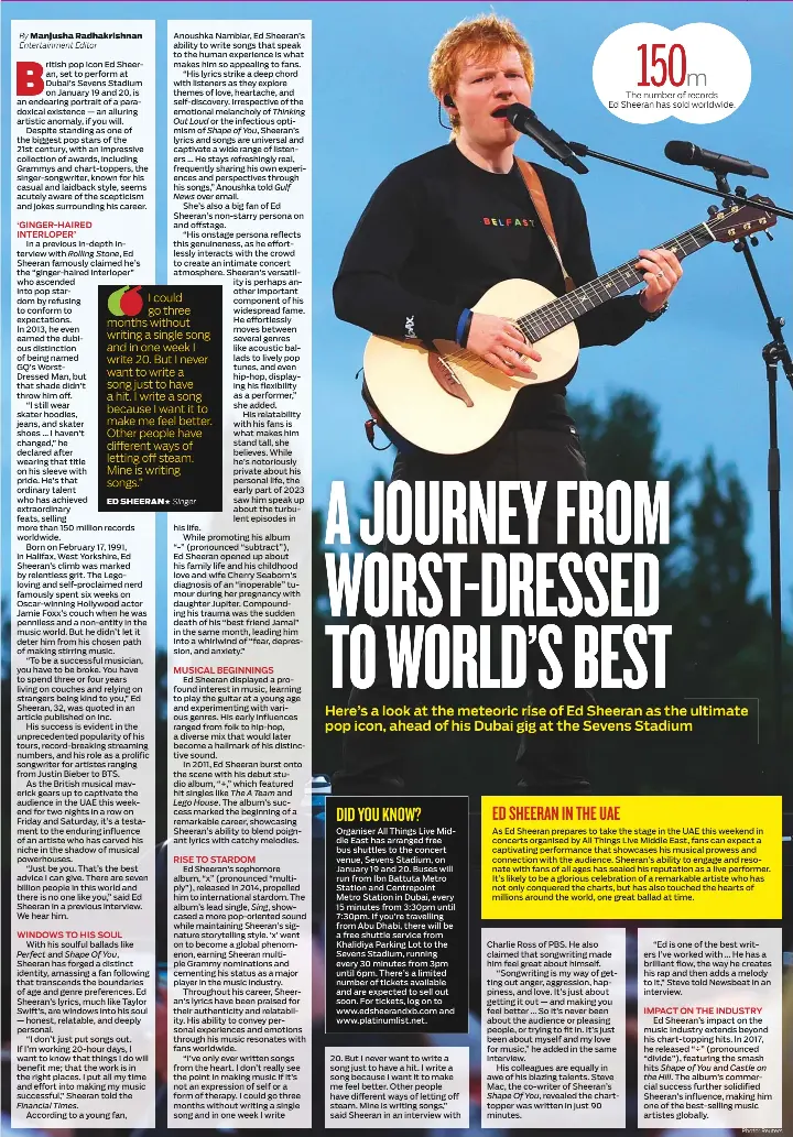 A JOURNEY FROM WORST-DRESSED TO WORLD’S BEST - PressReader