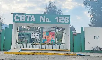 CBTa 126, de vuelta a las aulas - PressReader