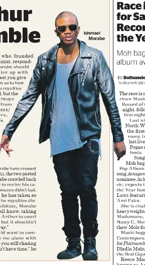 Ishmael, Arthur in royal rumble - PressReader