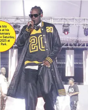 Aidonia celebrates with powerful anniversar­y performanc­e - PressReader
