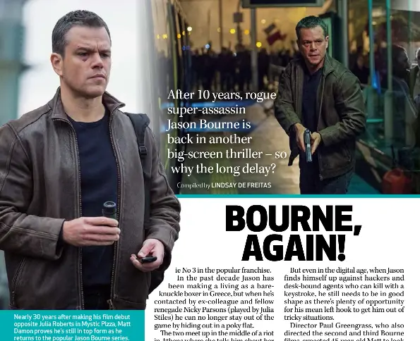 BOURNE, AGAIN! - PressReader