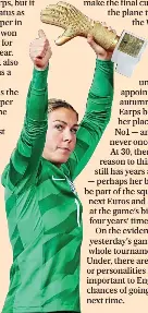 Golden Glove-winner Earps has time on her side for further glory - PressReader