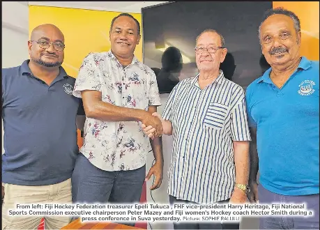 Fiji Hockey receives financial boost - PressReader