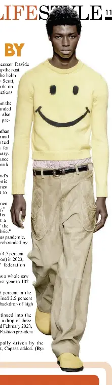MOSCHINO FIRST MEN'S COLLECTION BY APPIOLAZA - PressReader