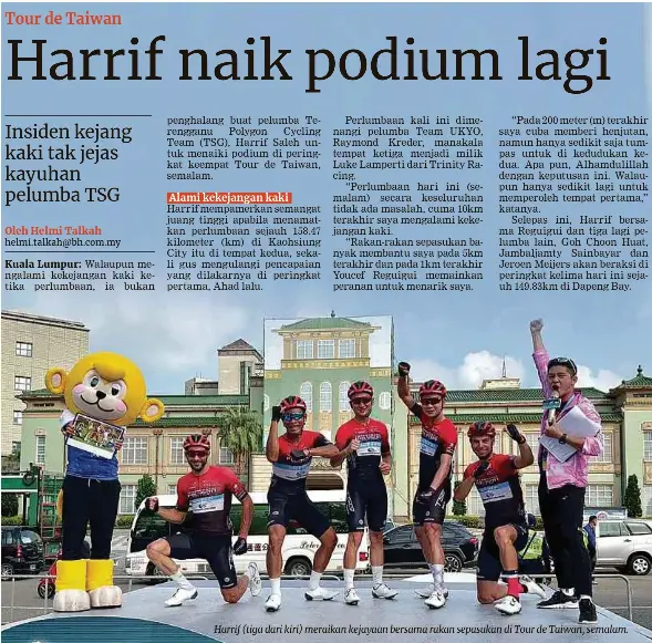 Harrif naik podium lagi - PressReader