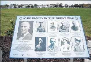 Guards, city honour fallen members of Ayre family - PressReader