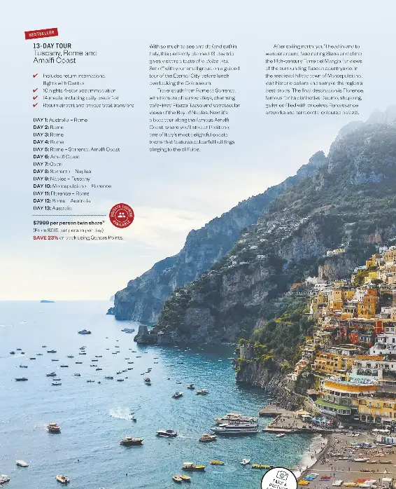 Tuscany, Rome and Amalfi Coast - PressReader