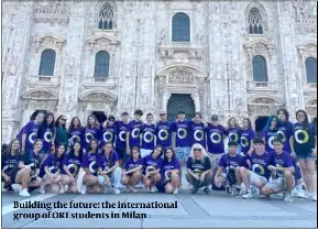 ORT internatio­nal students head to Italy to take on urban challenge and feed the world ...