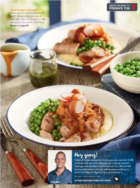 Glam bangers and mash - PressReader