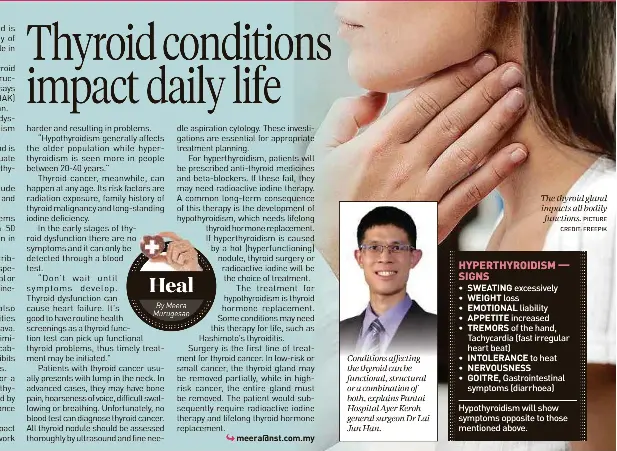 Thyroid conditions impact daily life - PressReader